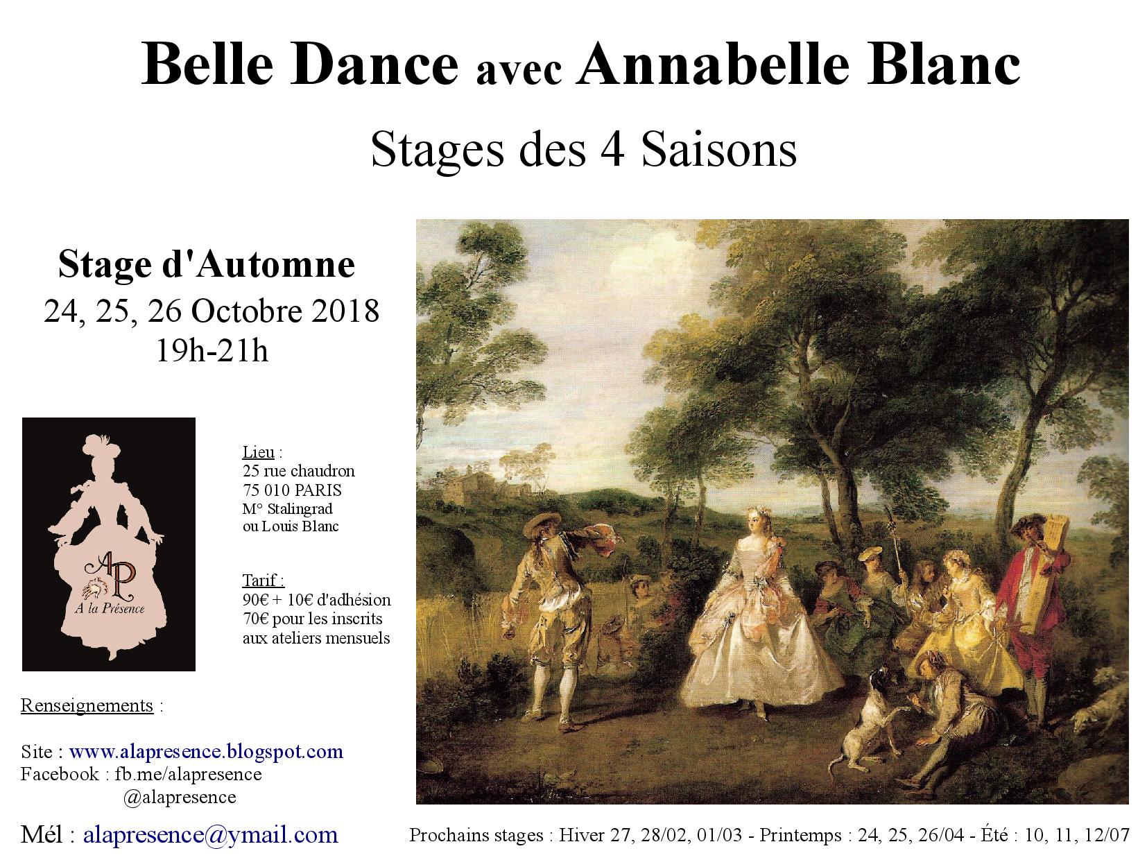 Stage de danse baroque ouvert à tous pour découvrir ou approfondir ses ...